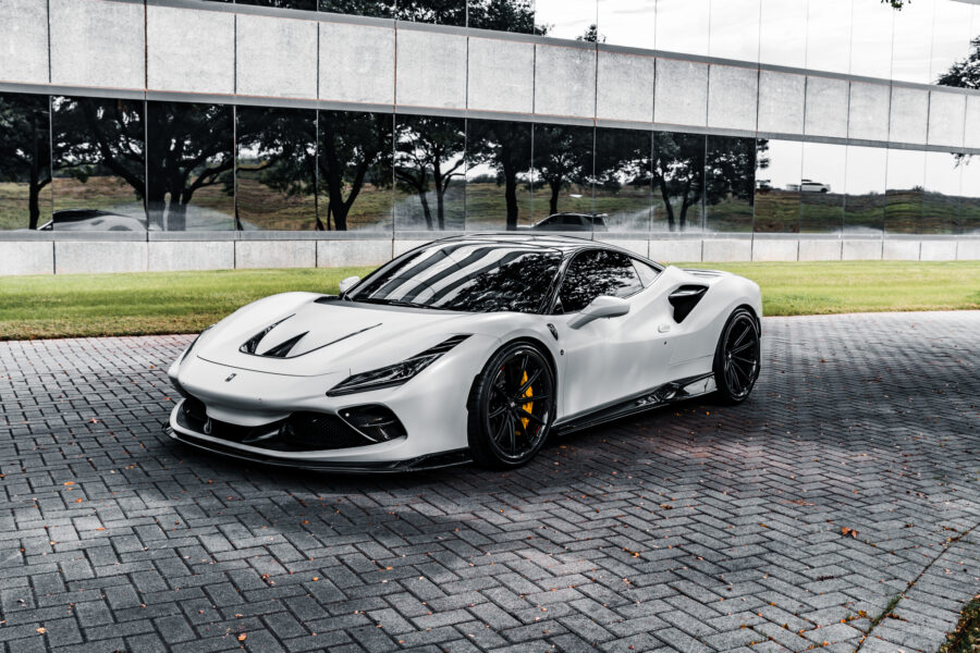FERRARI F8 TRIBUTO SL-100 CARBON SERIES - MV Forged | Bespoke Wheels