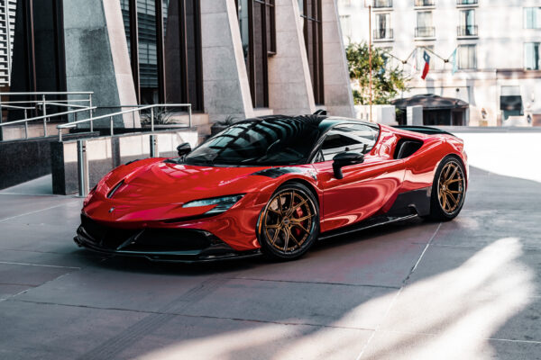 FERRARI SF90 MV FORGED SL-102 CARBON SERIES - MV Forged | Bespoke Wheels