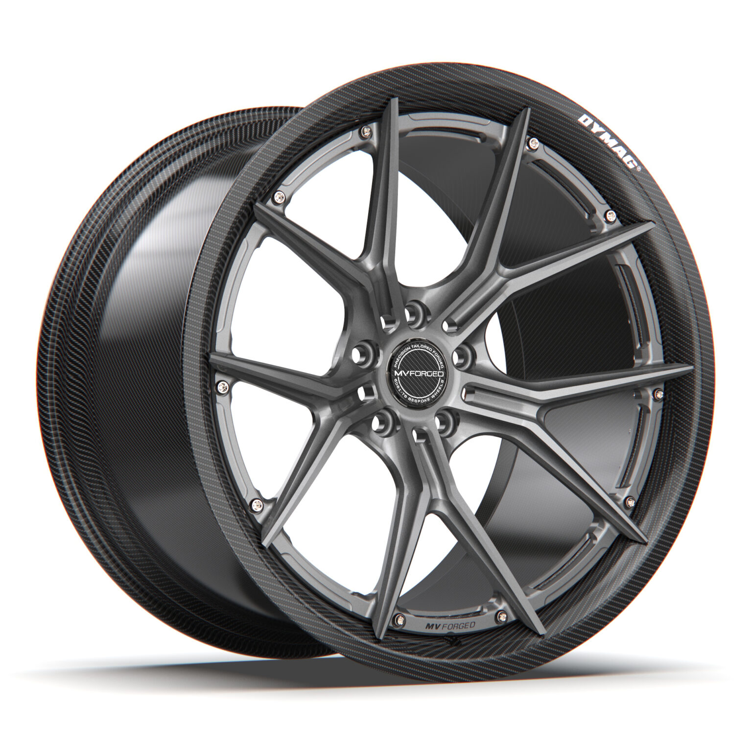 White Lamborghini Huracan STO - MV Forged | Bespoke Wheels